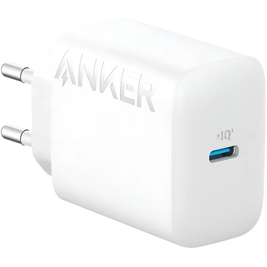Charger Mobile ANKER USB+PD 20W A2347L21 White